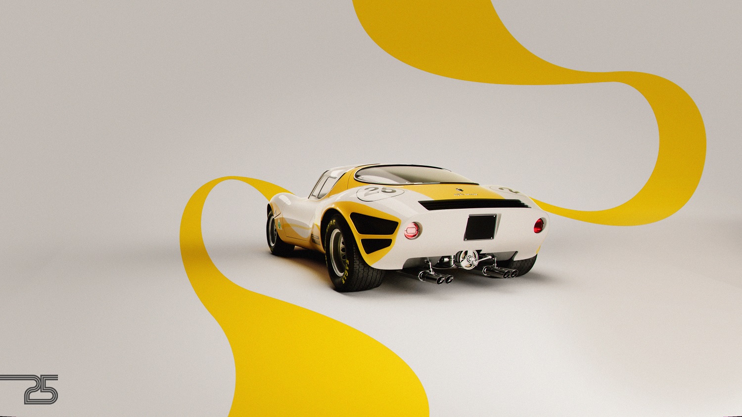 CGI Racing Car Visuals Celebrate Drive's 25 years