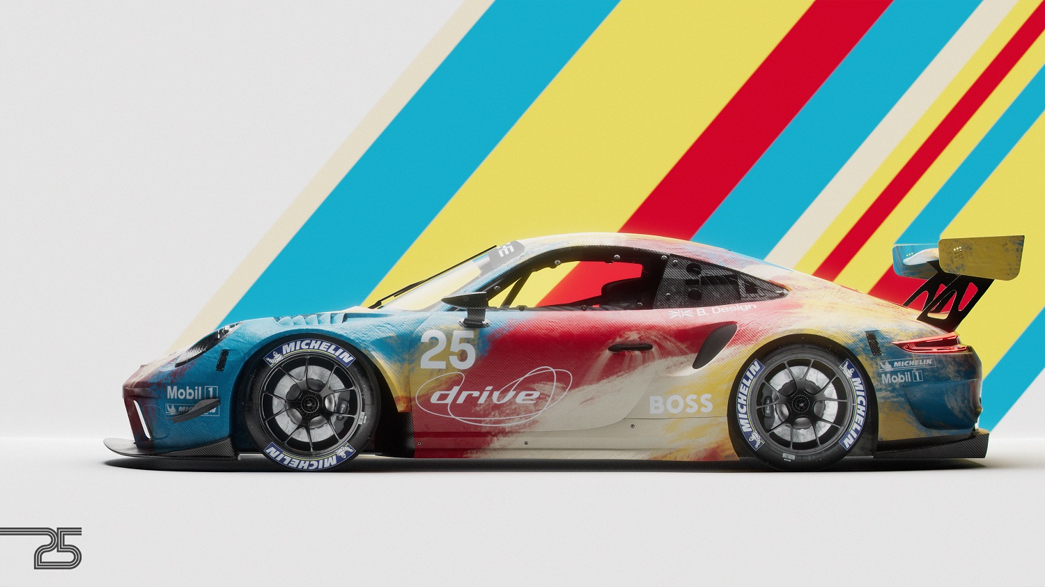CGI Racing Car Visuals Celebrate Drive's 25 years